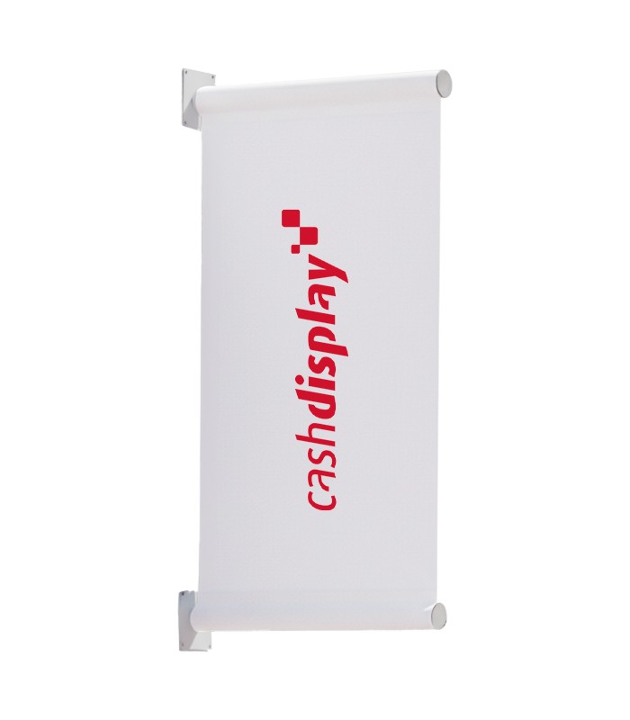 Pack de 2 Postes a Pared para Banderolas