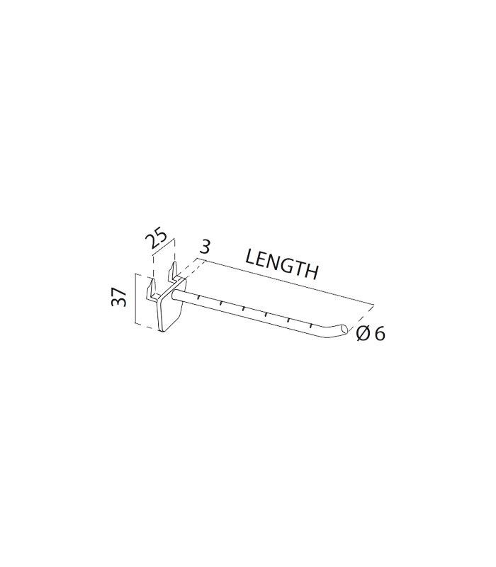 Simple Quick-Stick Prong