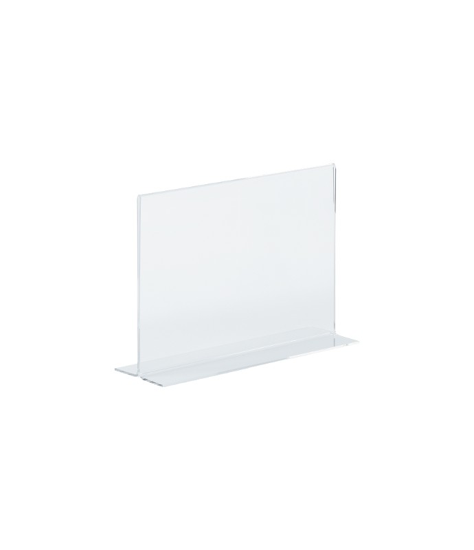 Horizontal Acrylic Desktop Graphic Holder - A5