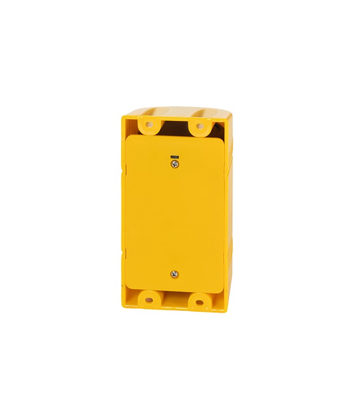 Yellow and Black Retractable Wall Support