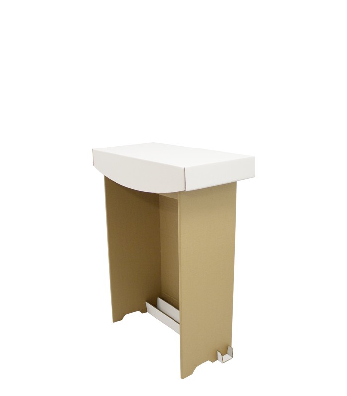 Mostrador De Cartón Miami