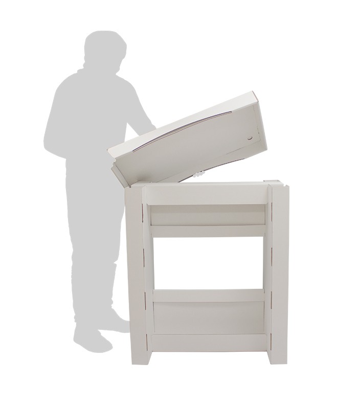 Mostrador De Cartón Inza