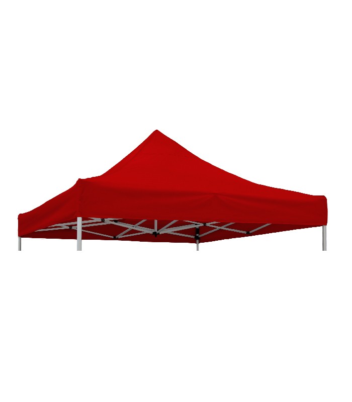 Top for Aluminium Tent 3x3 - Red