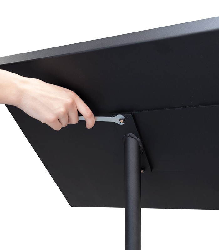 Restaurant Menu Board Livorno - A4x3, Matte Black