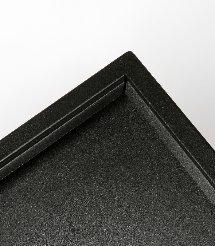 Restaurant Menu Board Livorno - A4x4, Matte Black