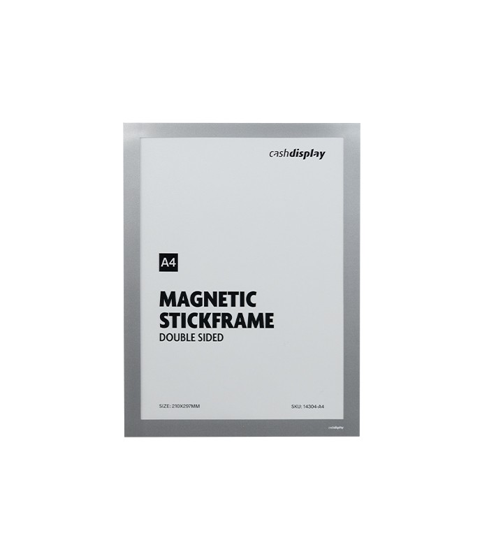 Double-Sided Adhesive Frame with Magnet Stickframe A4