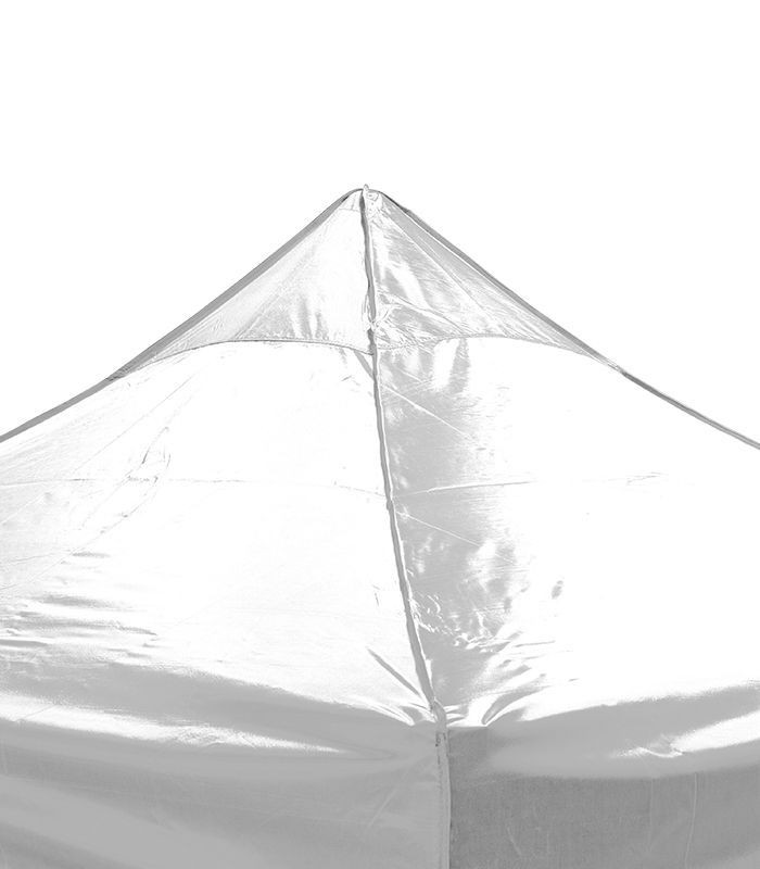 3x3 Estructura Carpa Acero con Lona