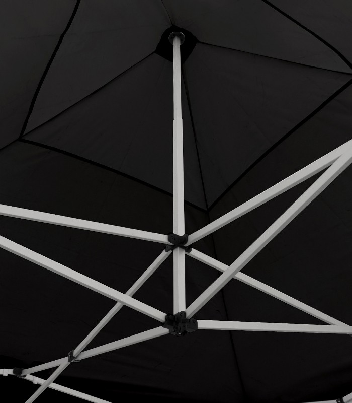 3x4.5 Estructura Carpa Aluminio con Lona Color Negro
