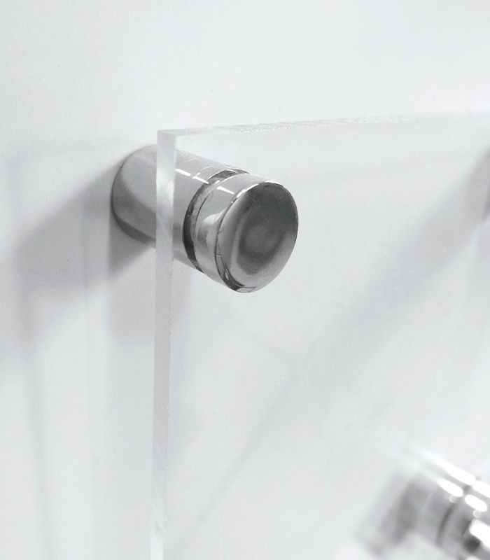 Spacers for Signaling Plates ø19x25mm Silver