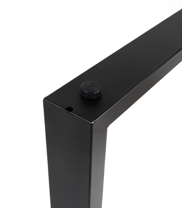 Set of 2 Legs for Rectangular Table 72cm
