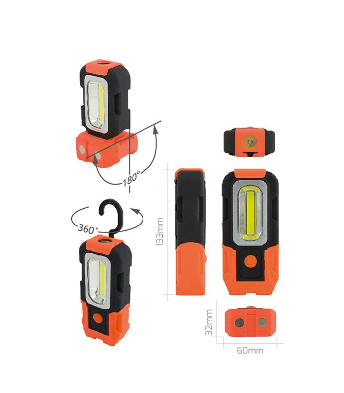 Linterna-Lámpara de Trabajo LED Compacta