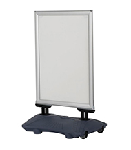 Fillable Base Sidewalk Signs: Versatile and Durable