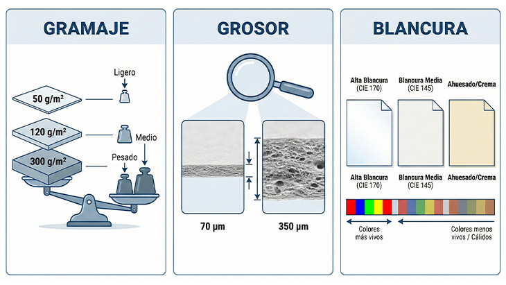 Tipos de papel para impresión: guía para elegir el mejor