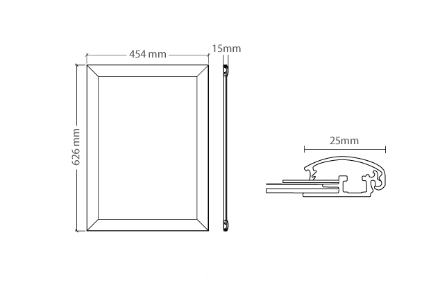 Lublin Aluminum Frame - A2