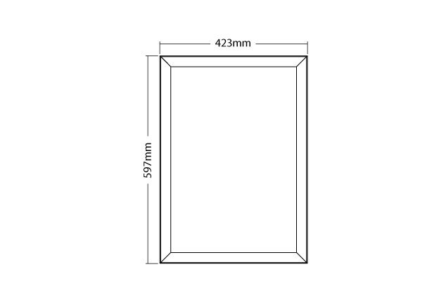 Tarnow Aluminum Frame - A2, Black